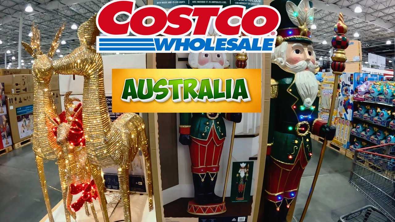 COSTCO AUSTRALIA CHRISTMAS NEW ARRIVALS AND COLD MEDICINES - YouTube