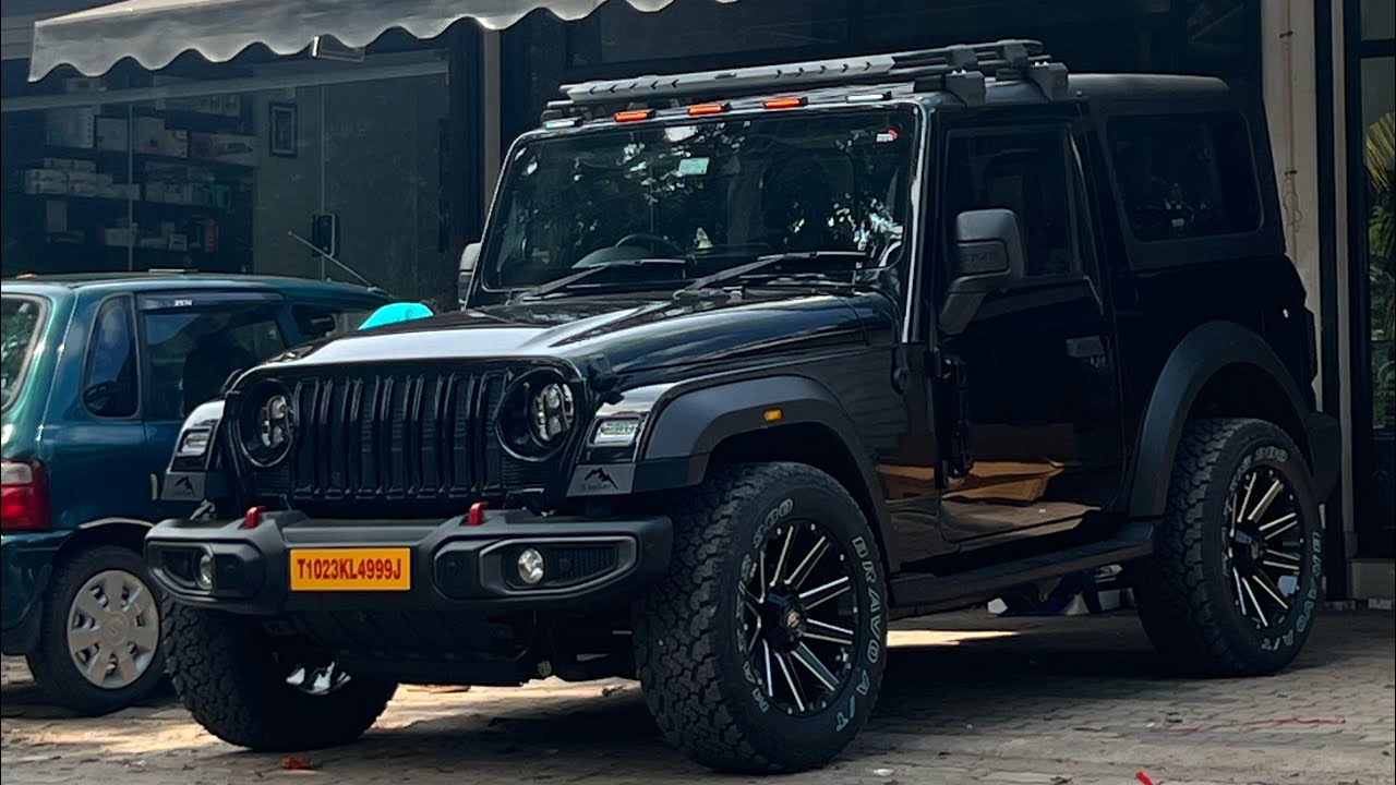 Our Latest Projector New Mahindra Thar 2WD Fully Modified #thar # ...
