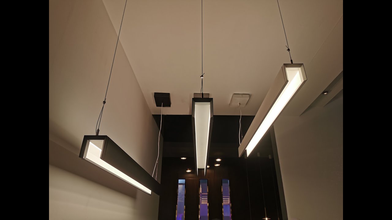 Surface Up and Down LED Linear Light - YouTube