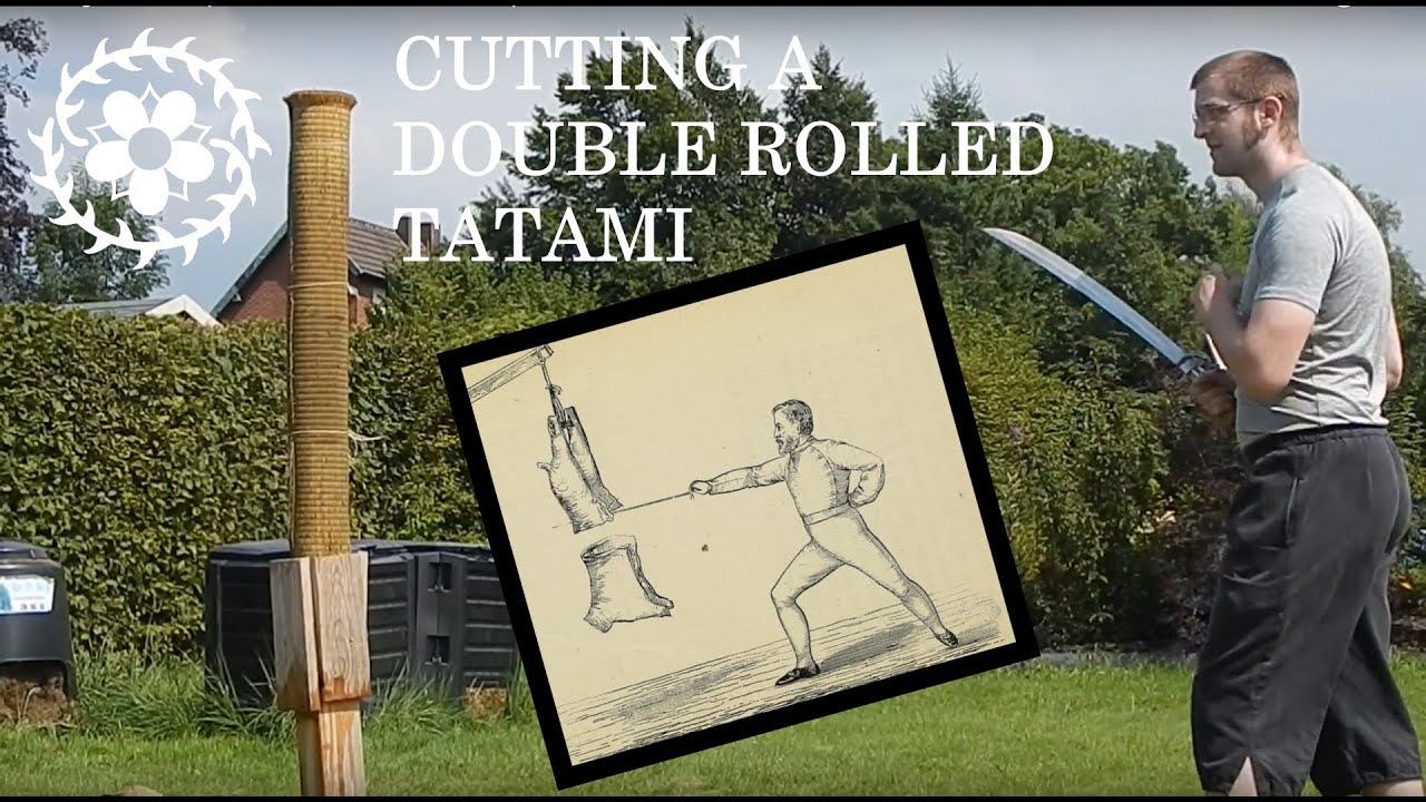 Cutting with an expensive machete and a cheap one - double rolled ...