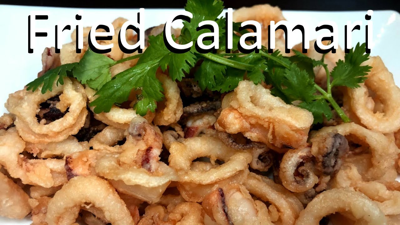 How to Make Delicious DIM SUM Deep Fried Squid/Calamari Recipe! - YouTube