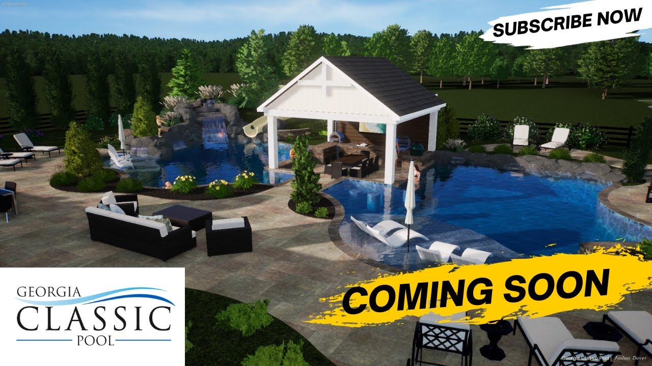 Georgia Classic Pool Unveils Ultimate Luxury: Double Pool Oasis with ...