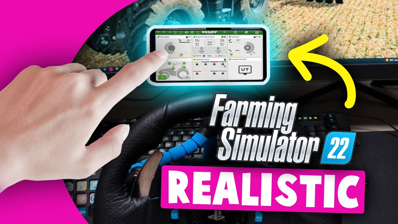 AM FACUT JOCUL SI MAI REALISTIC! Fs22 - Sim Dashboard - YouTube