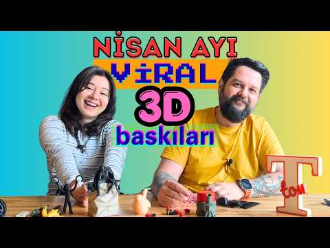 Nisan Ayının En Popüler 3D Modelleri 🚀 MakerWorld 🌎 14 Farklı 3D Baskı!