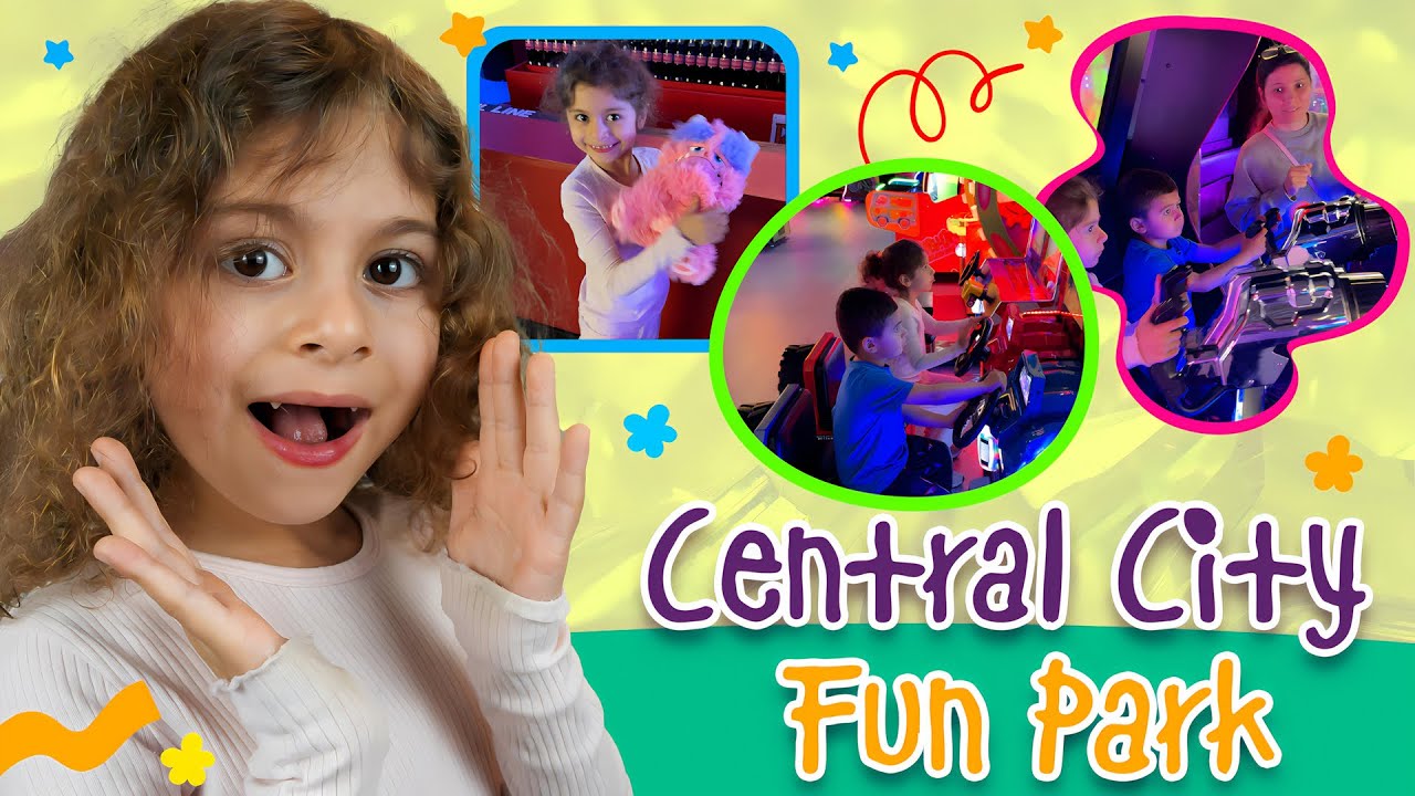 Neva and Nali's Fun Day at Central City Fun Park! - YouTube