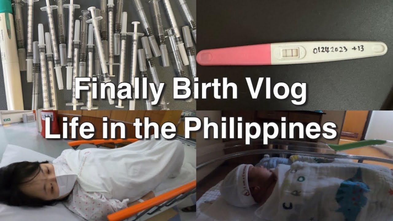 🇰🇷🇵🇭 Couple | IVF | pregnancy 39weeks C section | Korean mom Filipino ...