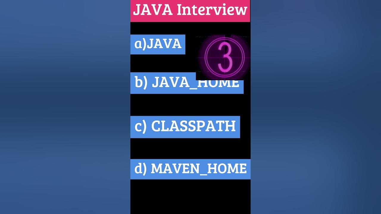Which environment variable is used to set java path? #shorts - YouTube
