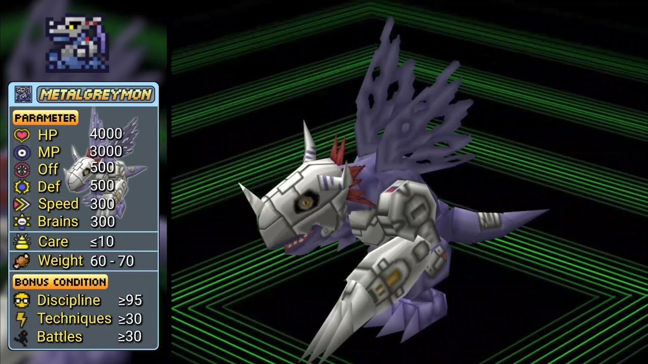 How to get MetalGreymon (early game) | Digimon World 1 (PS1) - YouTube