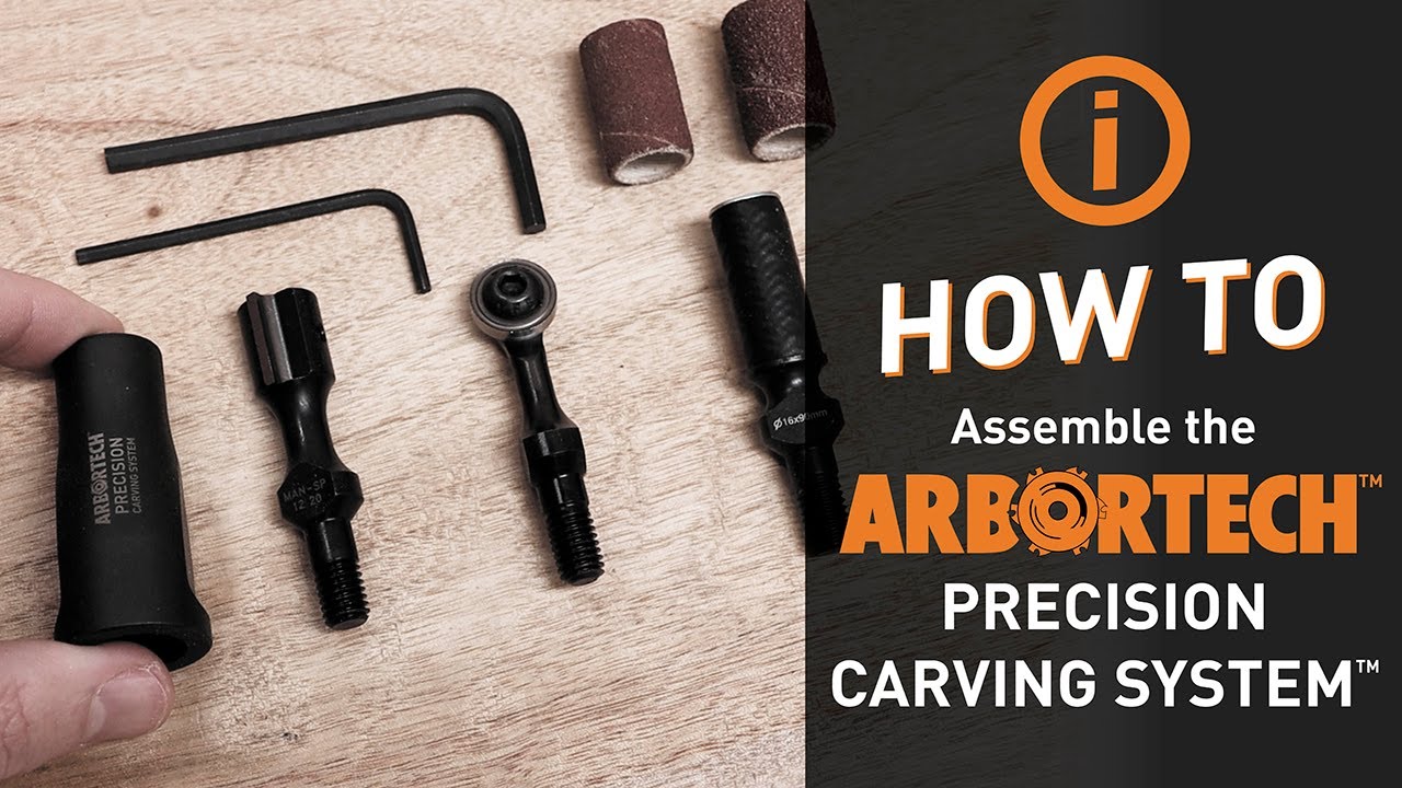 How to assemble the Arbortech Precision Carving System - YouTube
