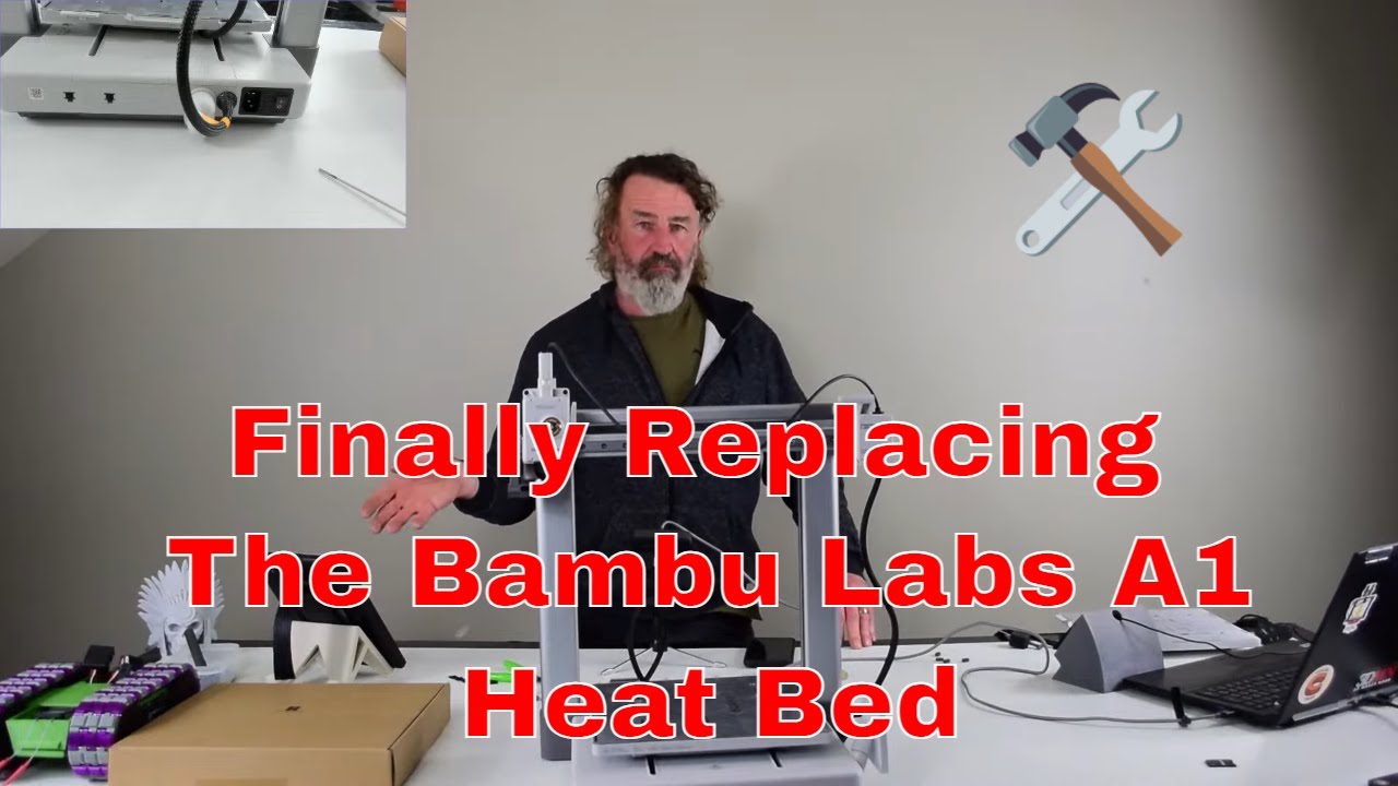 Bambu Lab A1 Heat Bed Replacement - YouTube