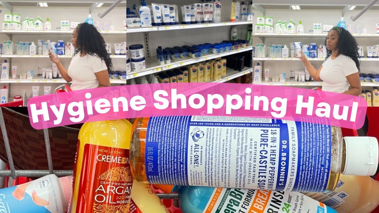 Feminine Hygiene Shopping Haul - YouTube