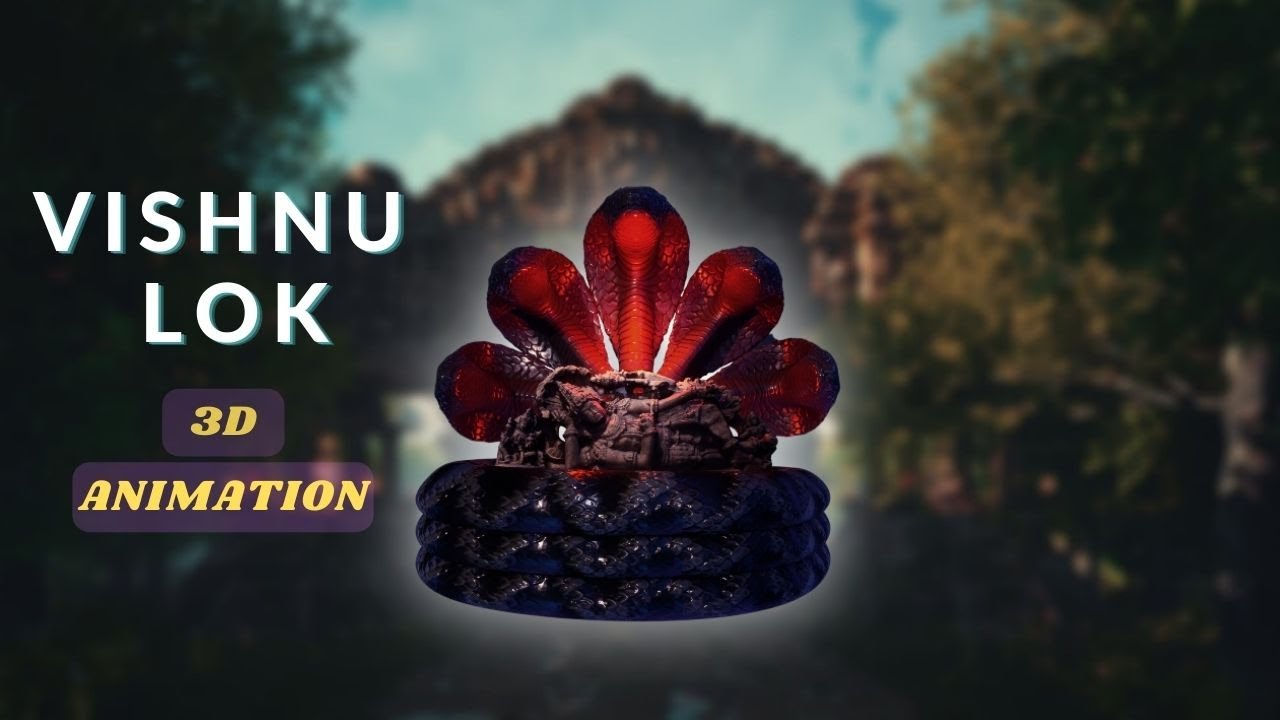 Vishnu Lok | 3D Short Animation Of VaikunthDham | Lord Vishnu - YouTube