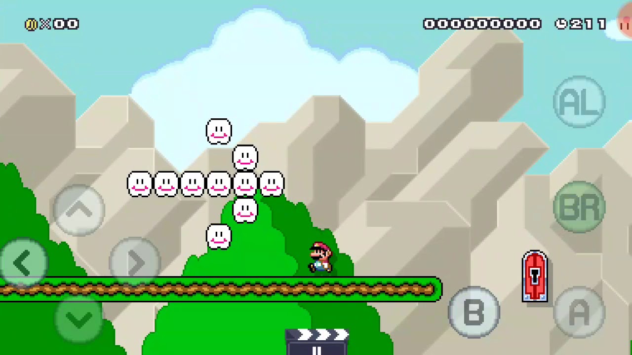 Mario maker y stickman - YouTube