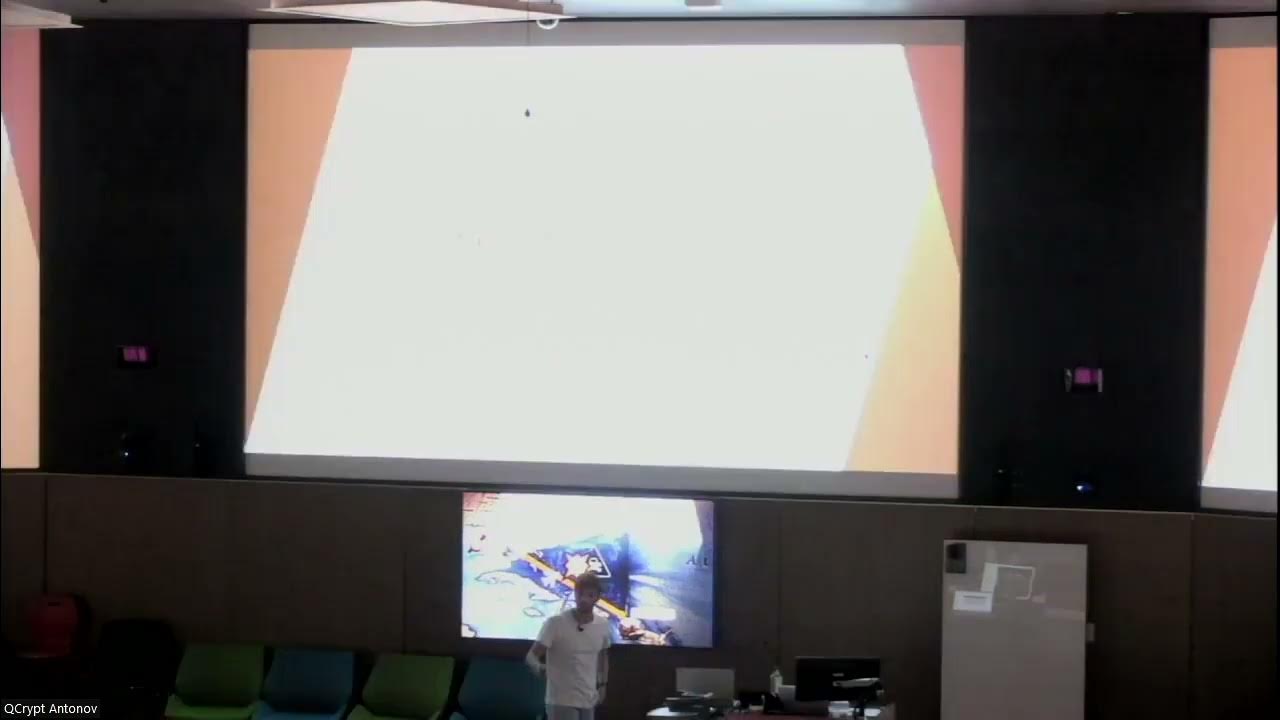 Llorenc Escola Farras: Single-Qubit Loss-Tolerant Quantum Position Verification Protocol - YouTube