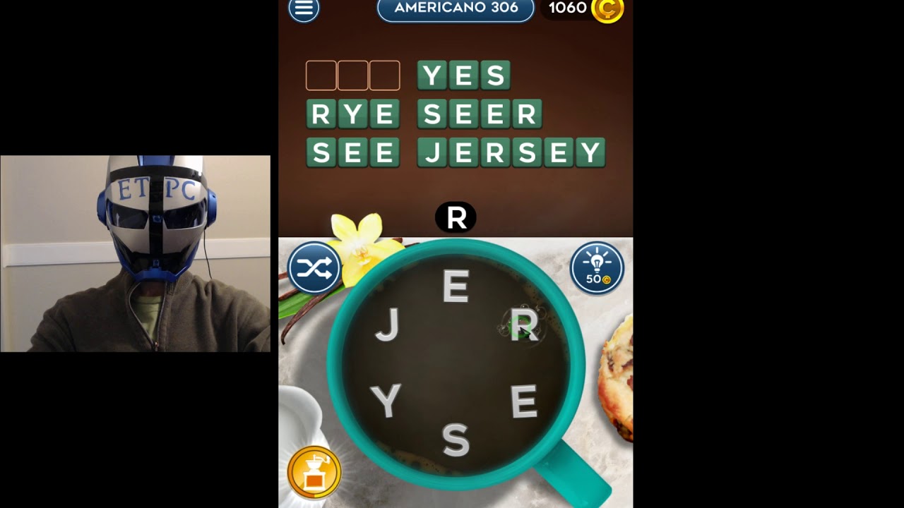 WORD MOCHA AMERICANO LEVEL 306 ANSWERS - YouTube