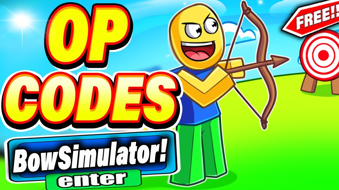 ALL NEW *SECRET CODES* IN ROBLOX BOW SIMULATOR (new codes in roblox Bow ...