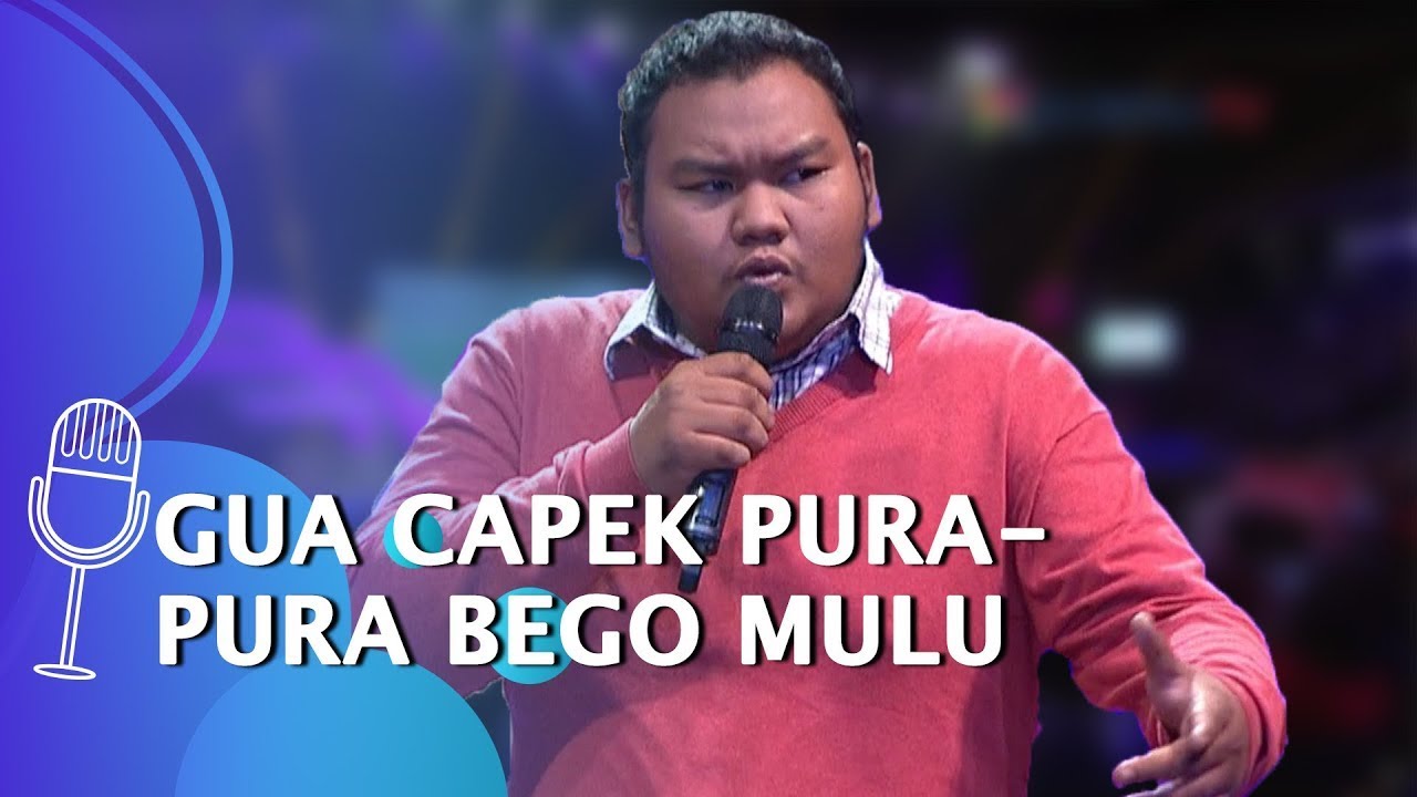 PECAH! Stand Up Comedy Fico Fachriza Gua Capek Pura pura Bego Mulu ...