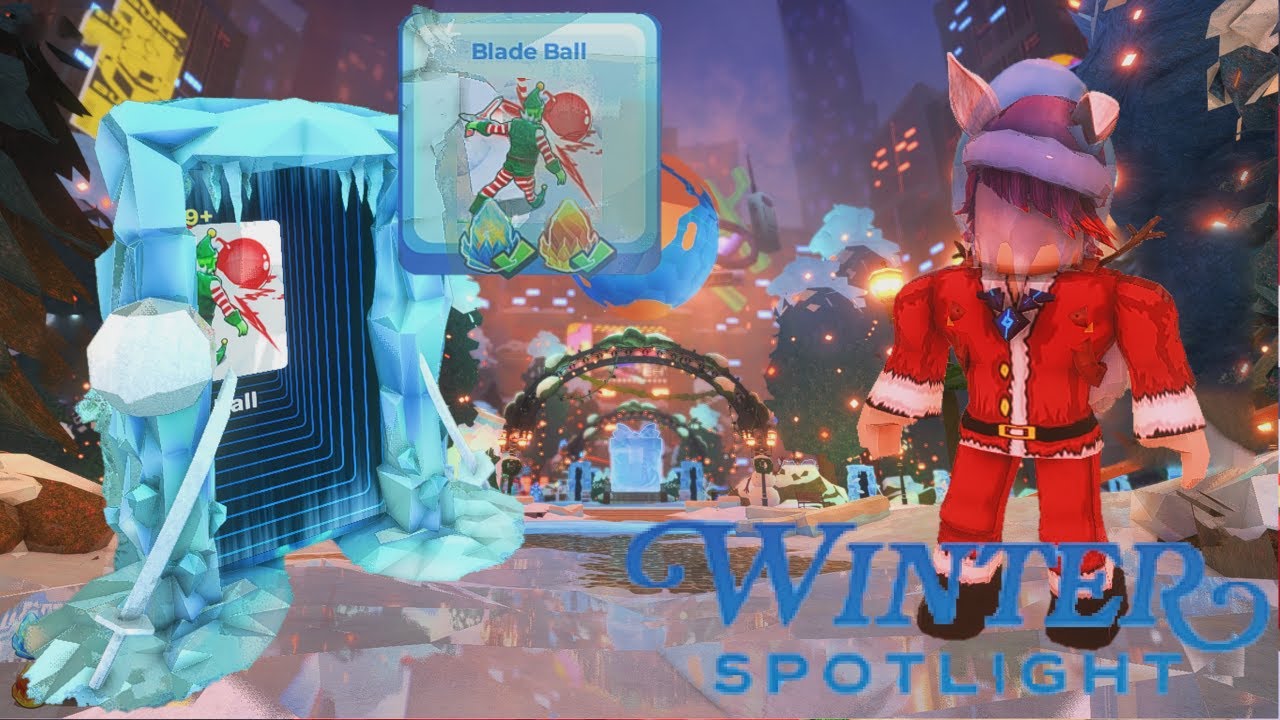 Completing The Winter Spotlight Event in Blade Ball! - YouTube