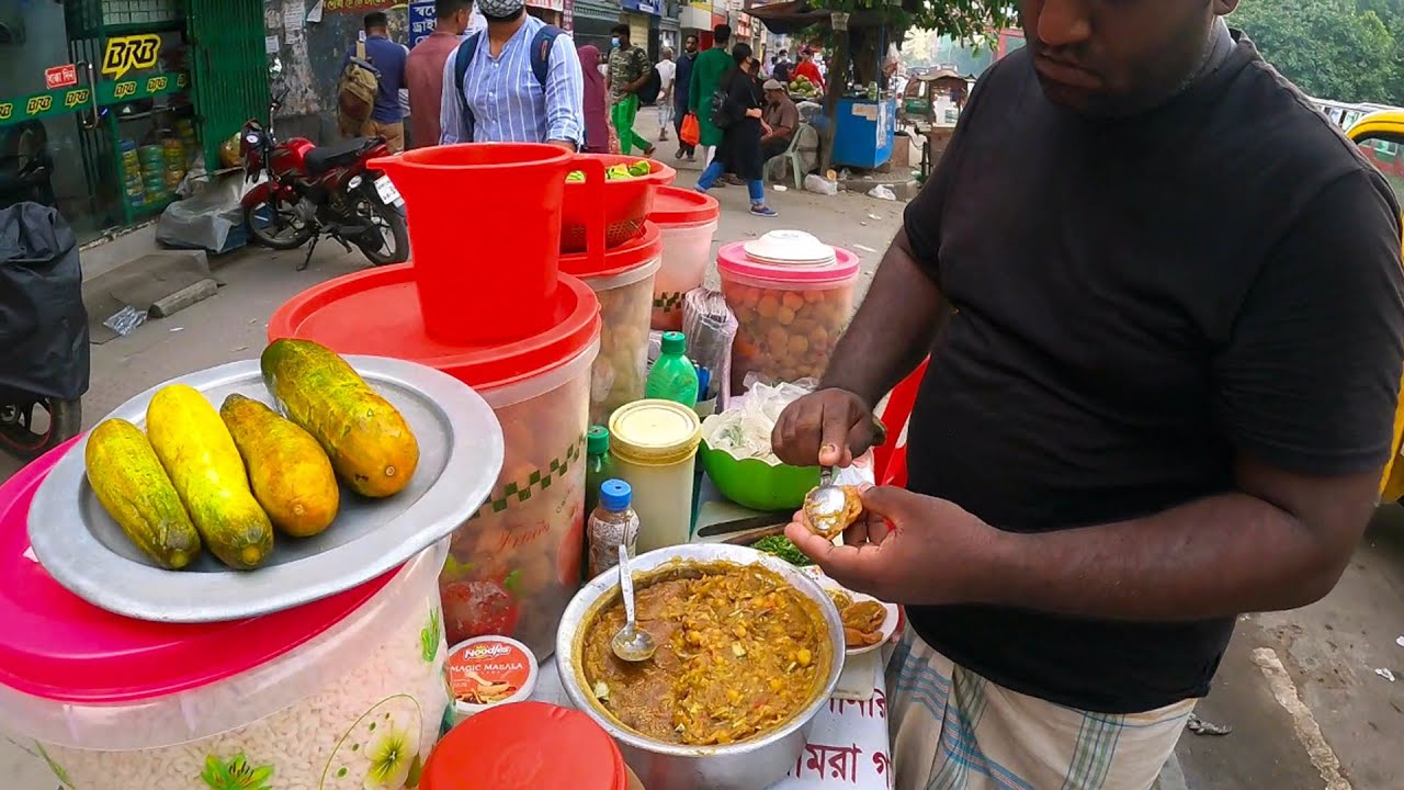 Most Popular Dibba Bhelpuri Wala & Tasty Mini Dosa with Vorta Selling ...