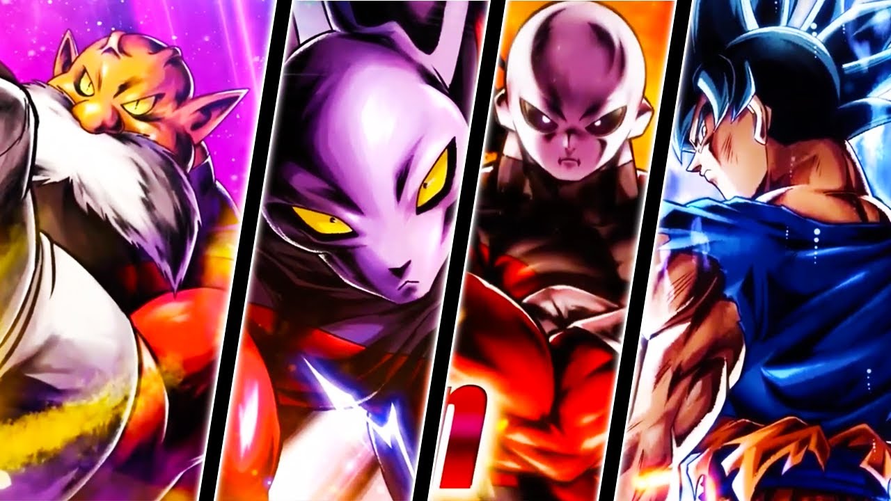 (Dragon Ball Legends) Legendary Finish Ultra Instinct Goku, Jiren ...