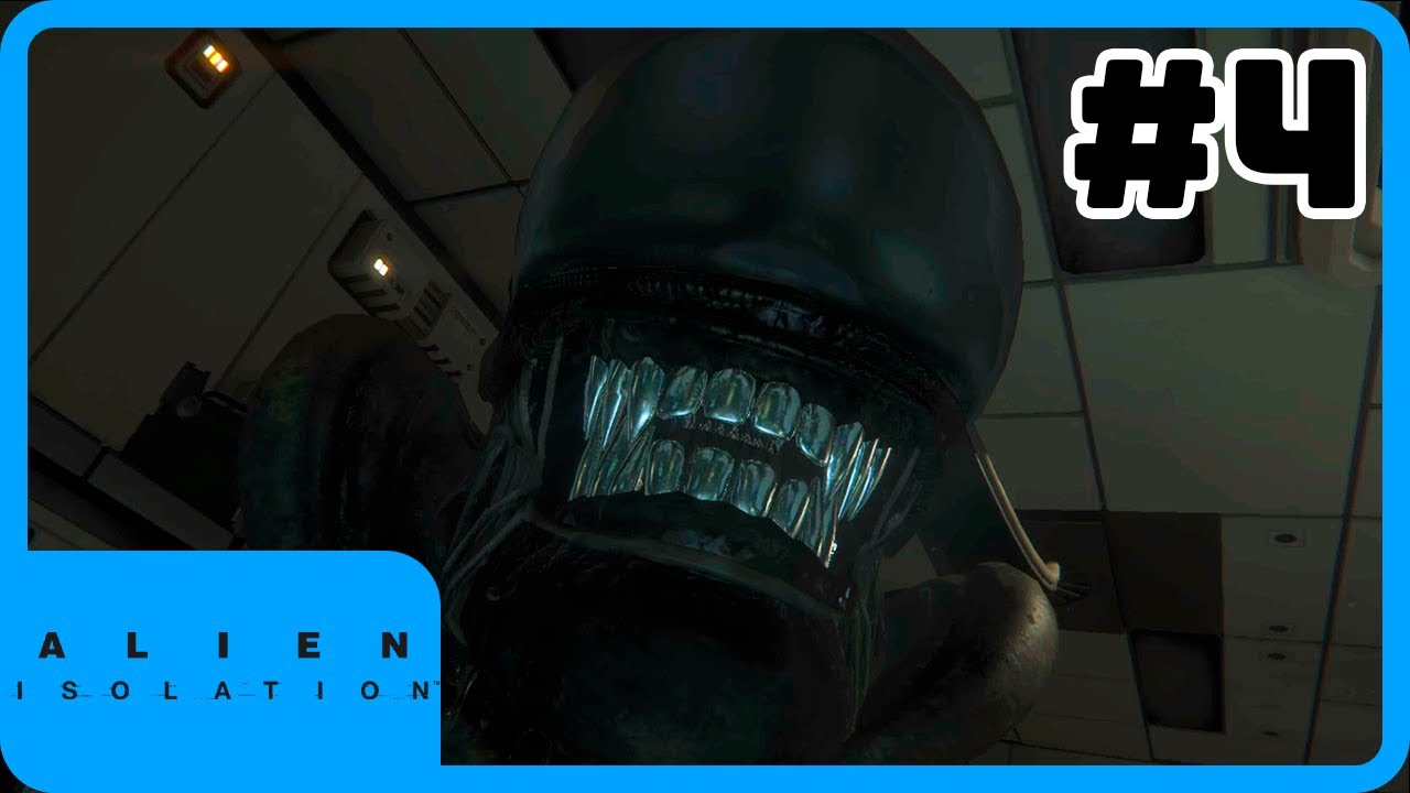 ЧУЖОЙ ЗАСТАВИЛ МЕНЯ ВЫЙТИ ИЗ ИГРЫ Alien: Isolation #4 - YouTube