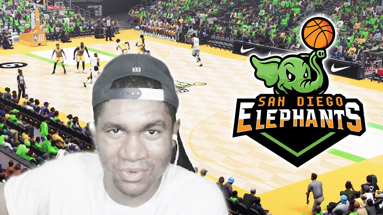 Création des Eléphants de San Diego - NBA 2K23 - YouTube