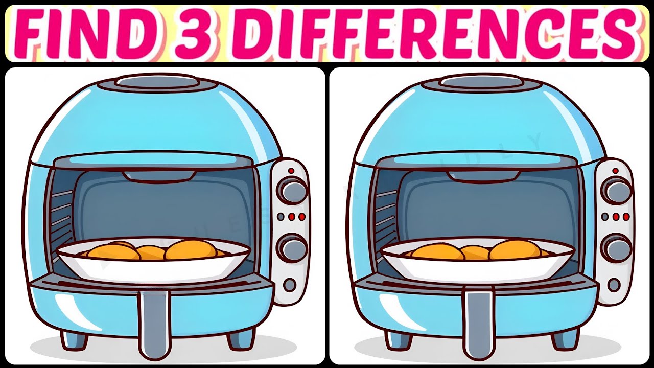 🚀Find Three Differences in These Images🔥【#159 Brain Game Challenge Spot ...
