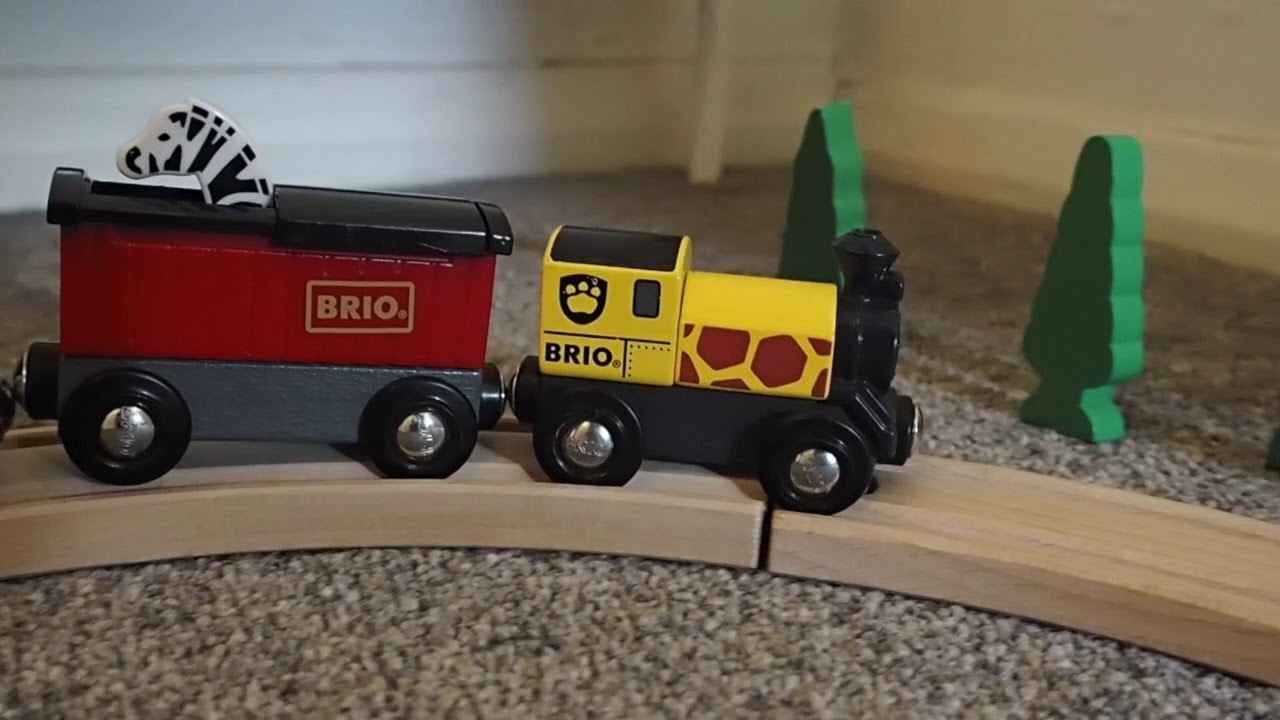 Brio and Other Trains on track - YouTube