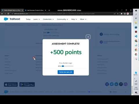 Define Multiple Paths in a Flow | Flow Builder Logic | Challenge 1 | Salesforce Trailhead - YouTube