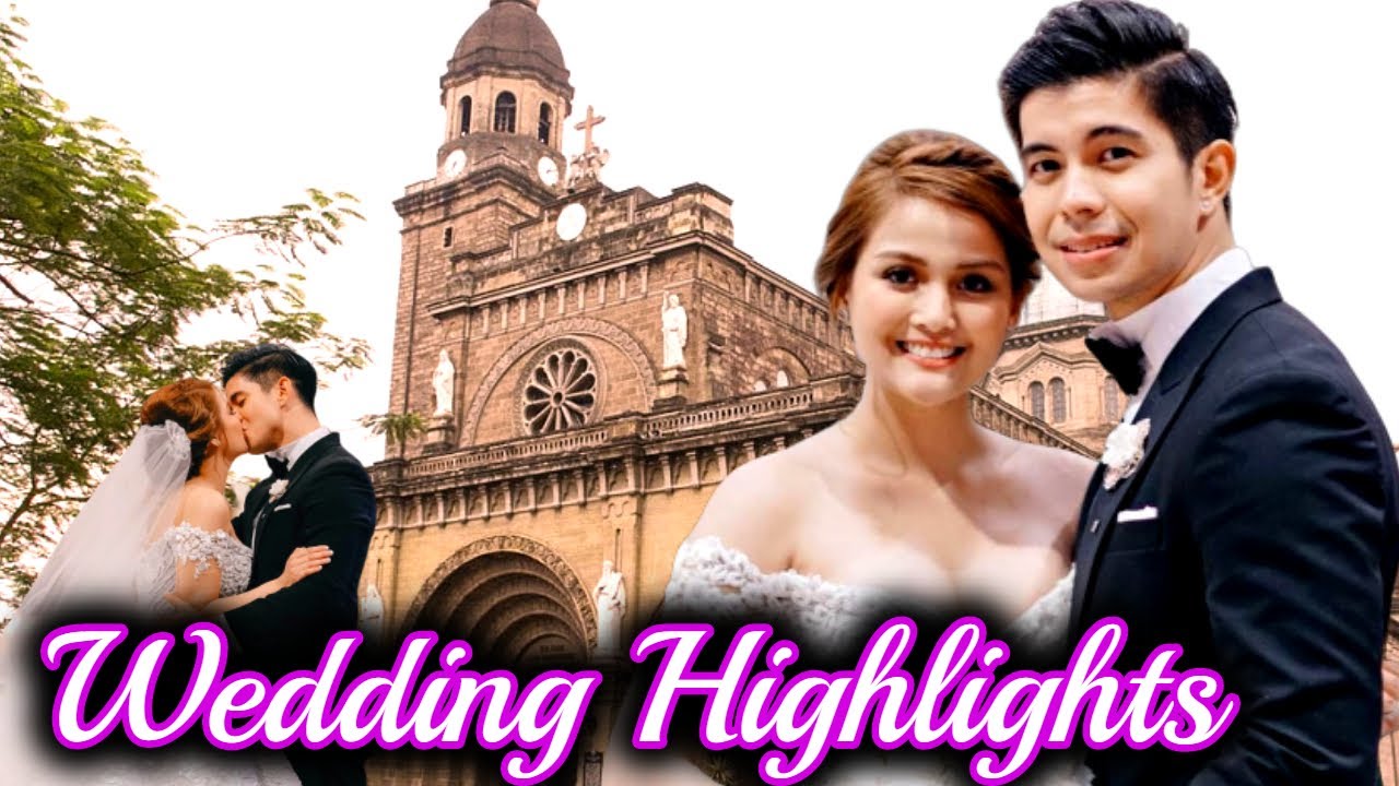 Rodjun Cruz and Dianne Medina Wedding and Reception SCENES - YouTube