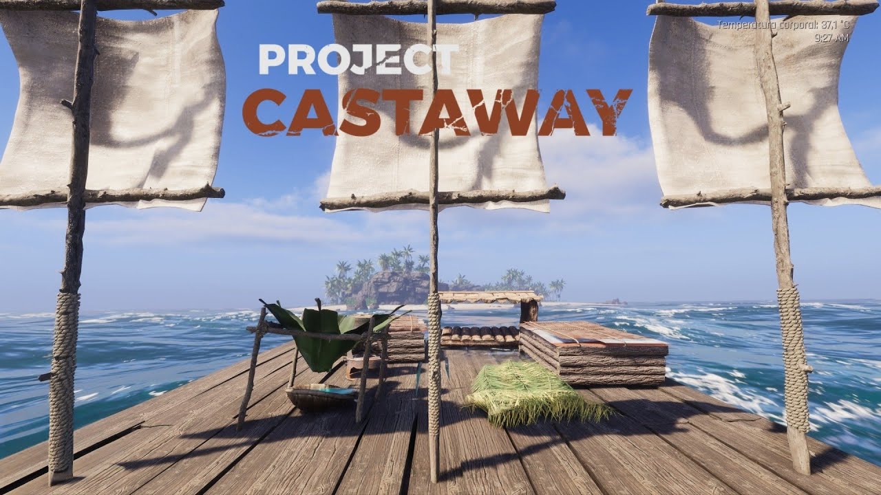 Project Castaway #8 - Recojo Materiales De La Isla Y Viajo A La Isla ...