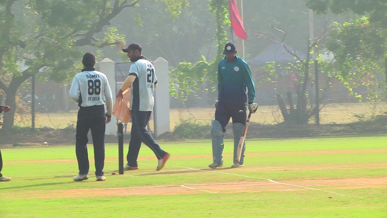 52nd INTER IIT SPORTS MEET 2017 CRICKET FINAL IITR vs IITD part 2 - YouTube