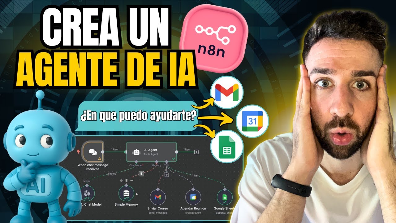 Aprende a usar n8n desde Cero y crea tu primer Agente IA | Tutorial ...