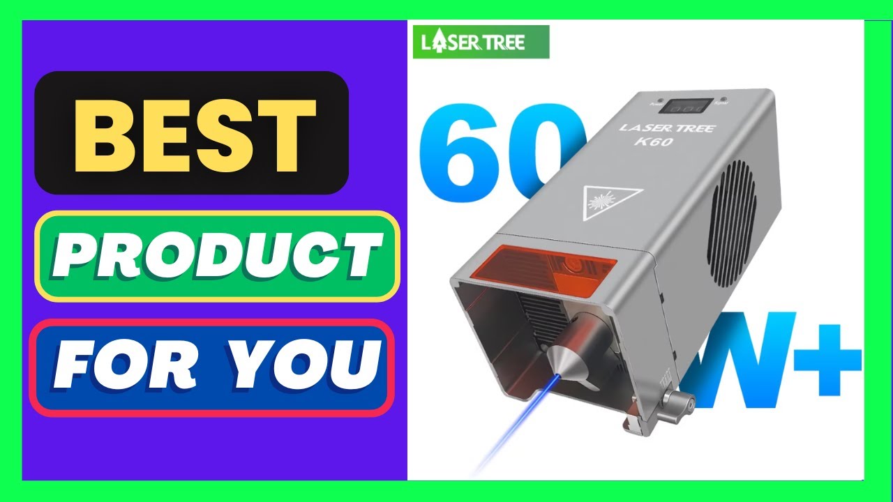 LASER TREE Laser Module 20W/30W/40W/60W Optical Power with Air Assist ...