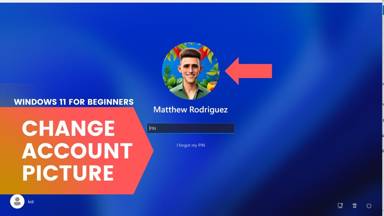 Change Your Account Picture on Windows 11 in Simple Steps - YouTube