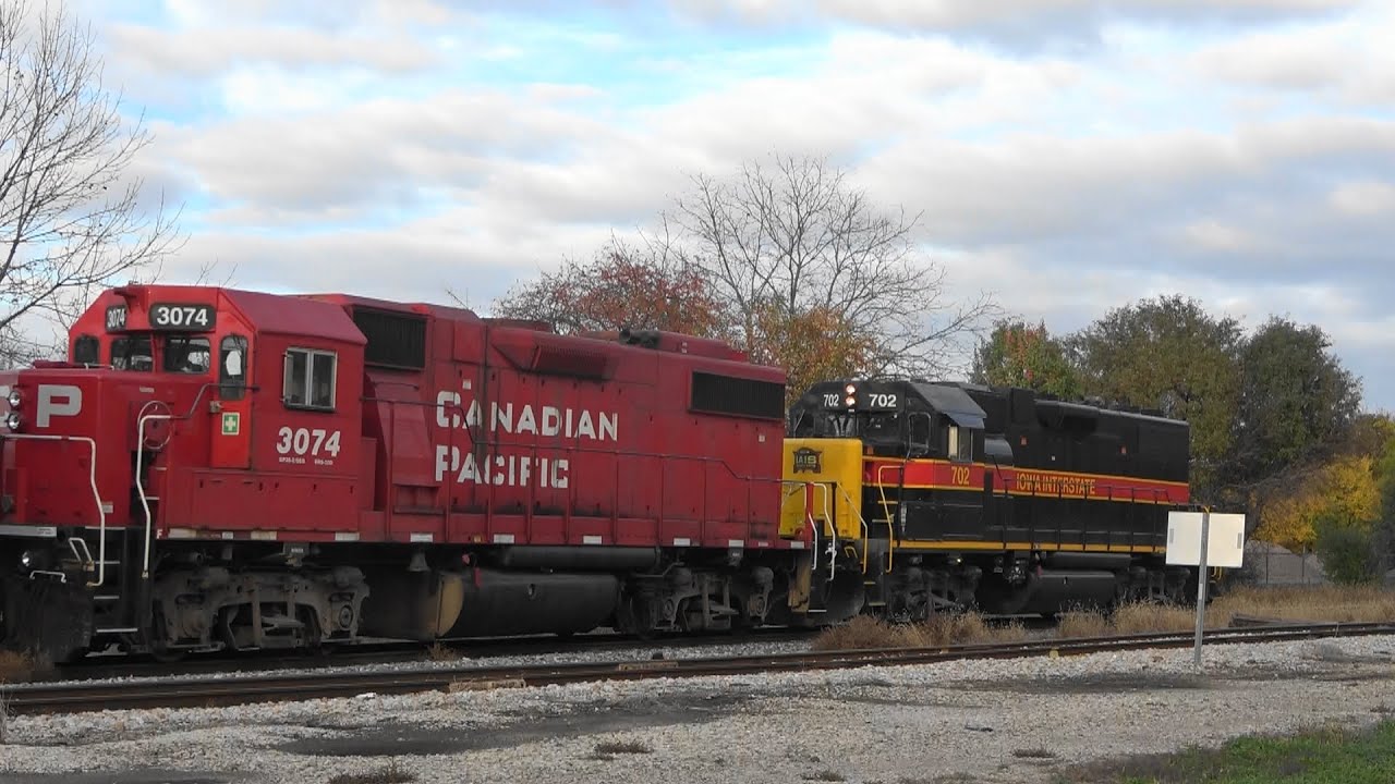 IAIS Trains w/ CP & NS Power, 10/28 & 30/2023 - YouTube