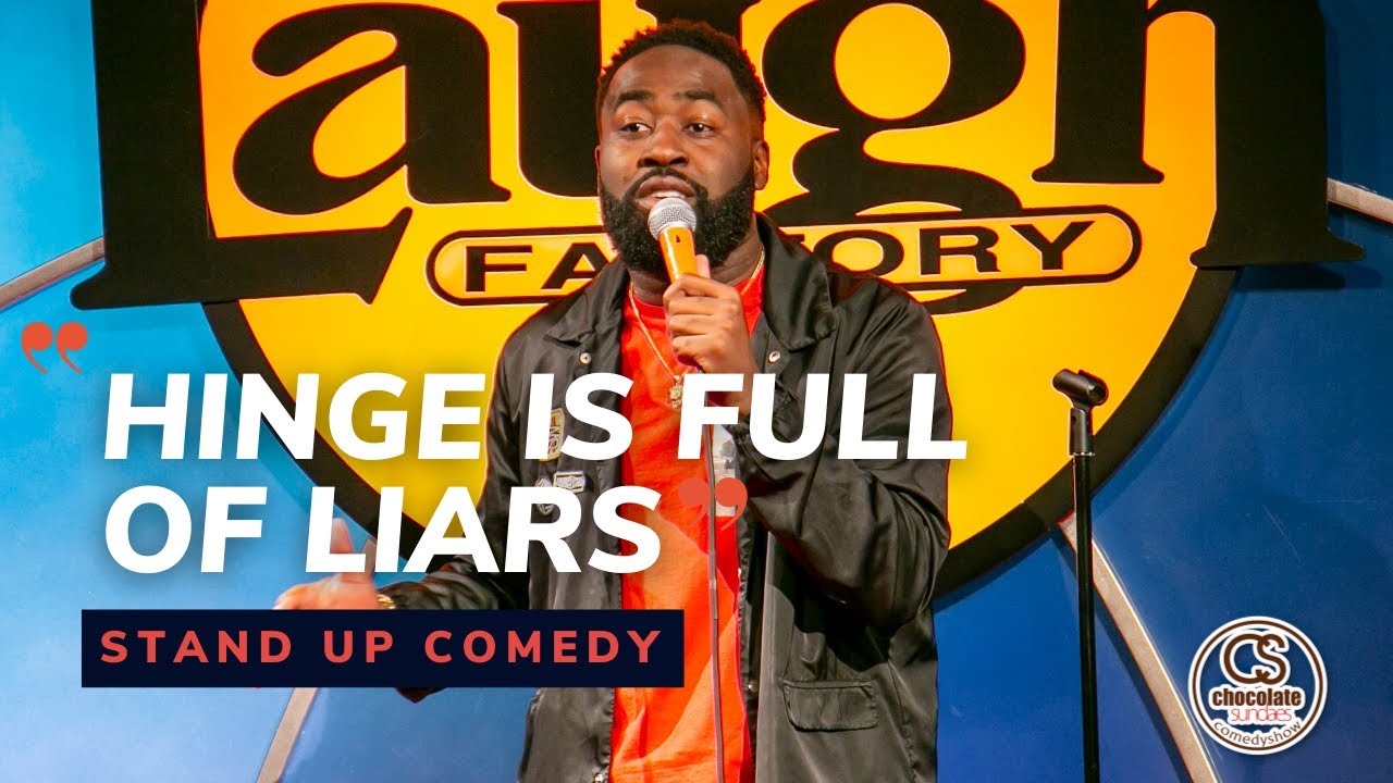 Hinge is Full Of Liars - Comedian Brandon Cormell - Chocolate Sundaes ...