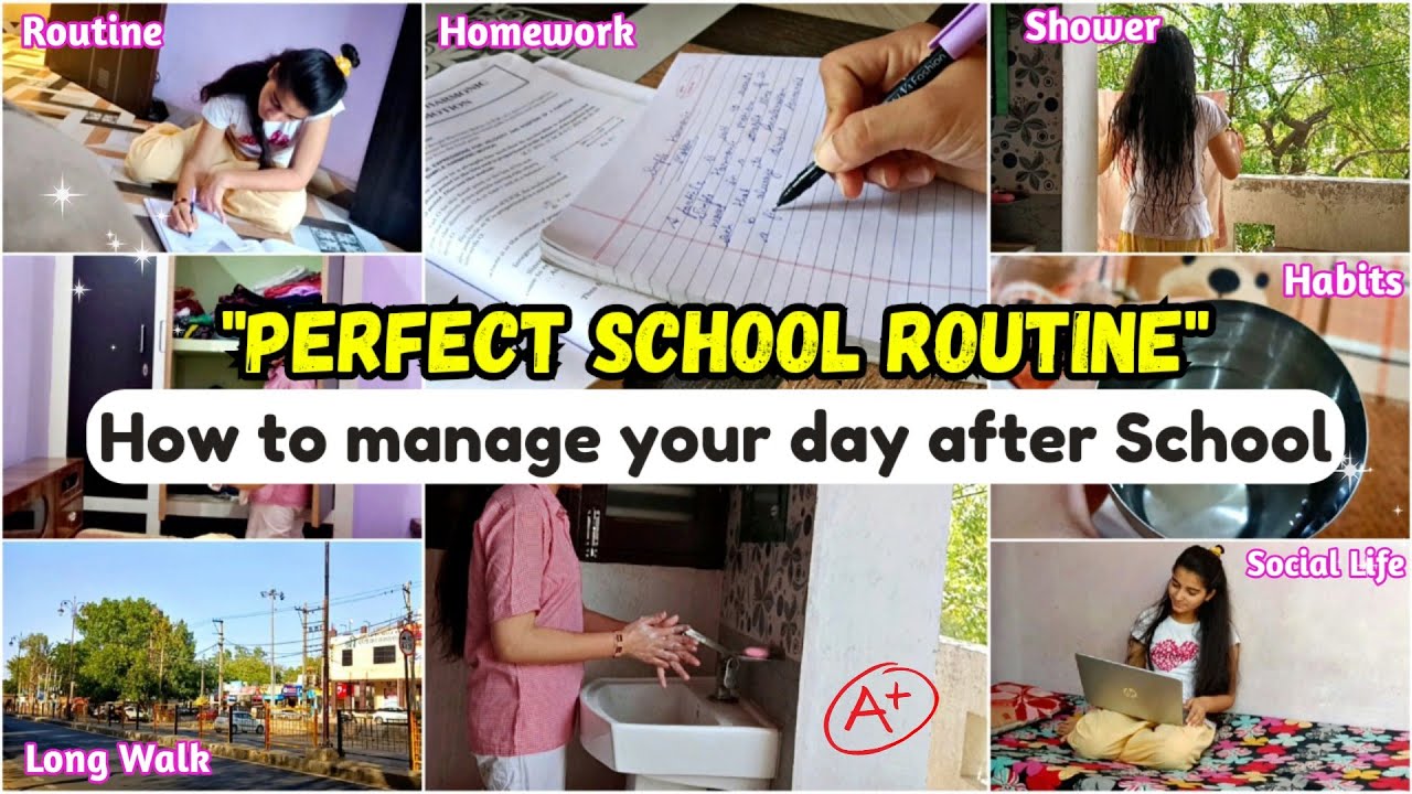 AFTER SCHOOL ROUTINE/Perfect School Routine - YouTube