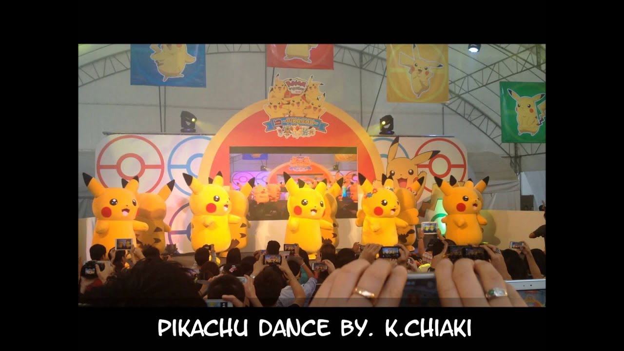 Pokemon Together, Let's Meet Pikachu & Pikachu DANCE 11-01-15 - YouTube