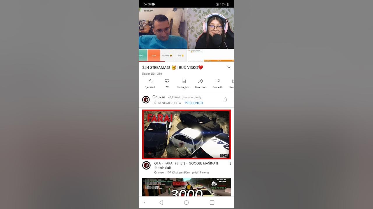 Maybachas Su Griukse Kalba (Ome.Tv) - YouTube