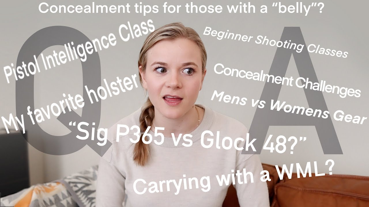 Q&A: Sig P365 vs Glock 48, WML, Handgun Classes, Concealment Challenges ...