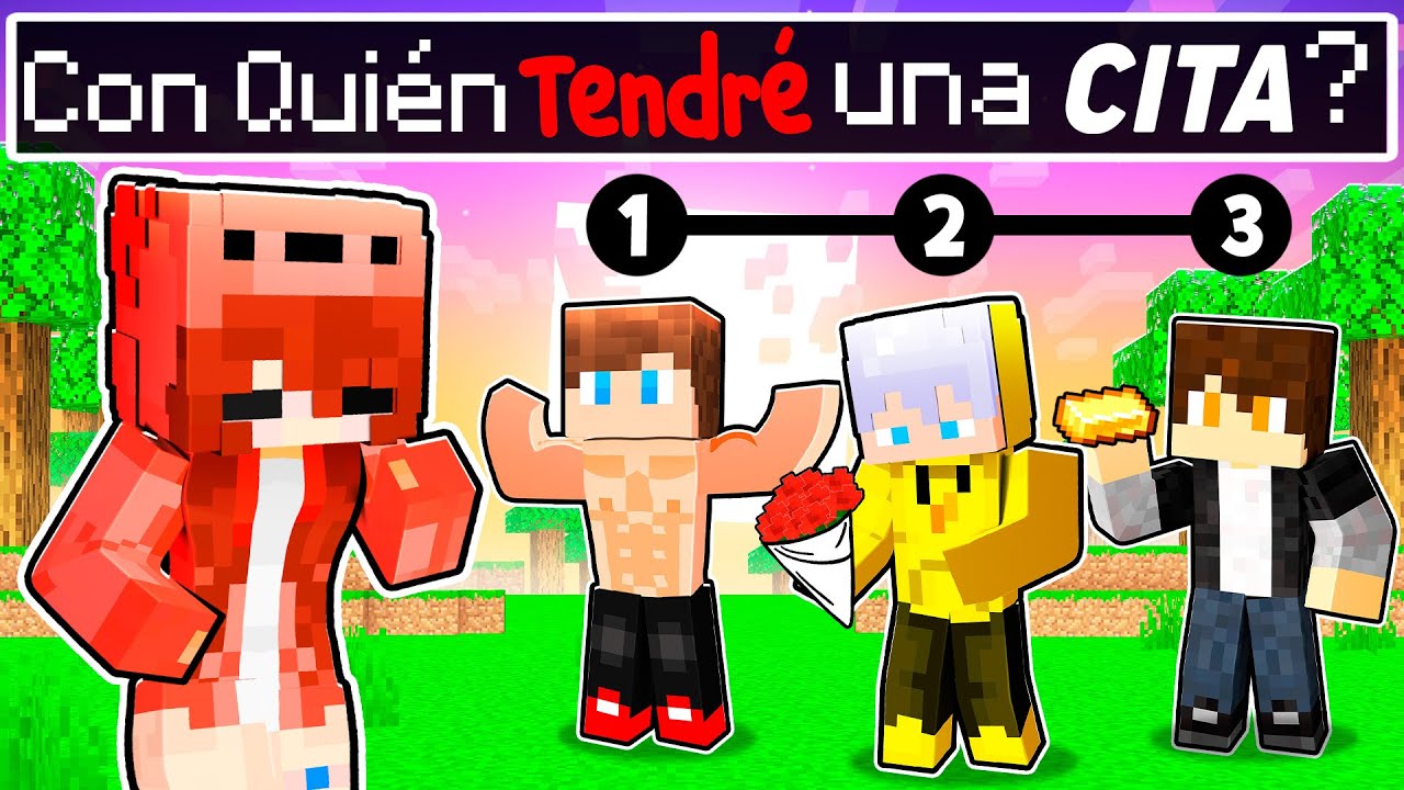 Quién Tendrá una CITA con ANDREA en Minecraft? - YouTube