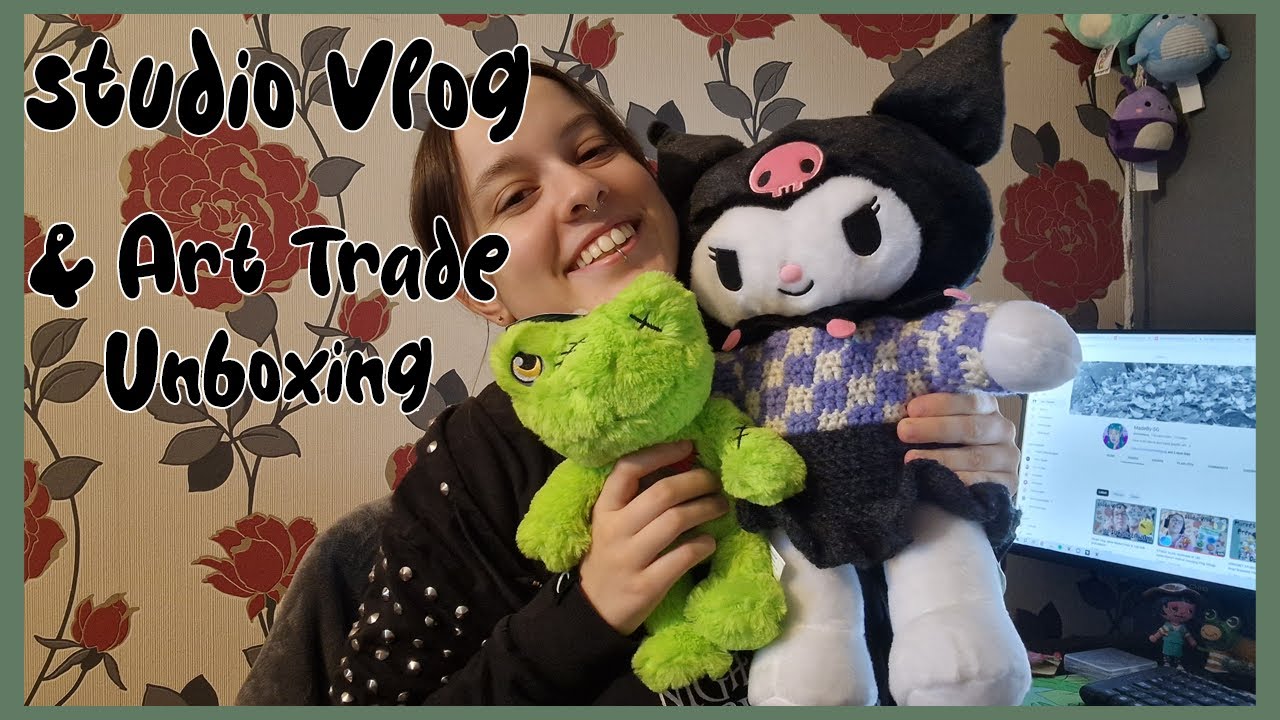 STUDIO VLOG: Mock Market Set Up, Package Opening From Franken.Stuffed ...