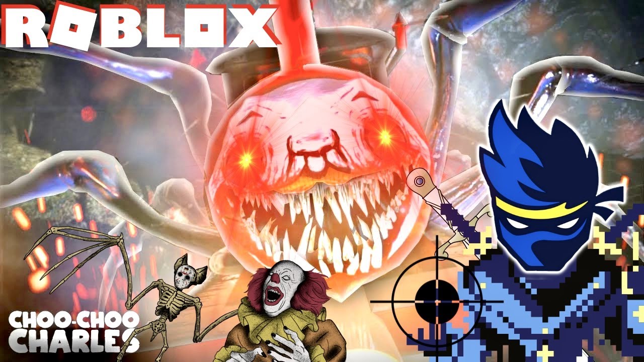 La SUPER Batalla contra Choo Choo Charles en Roblox | Jantarete - YouTube