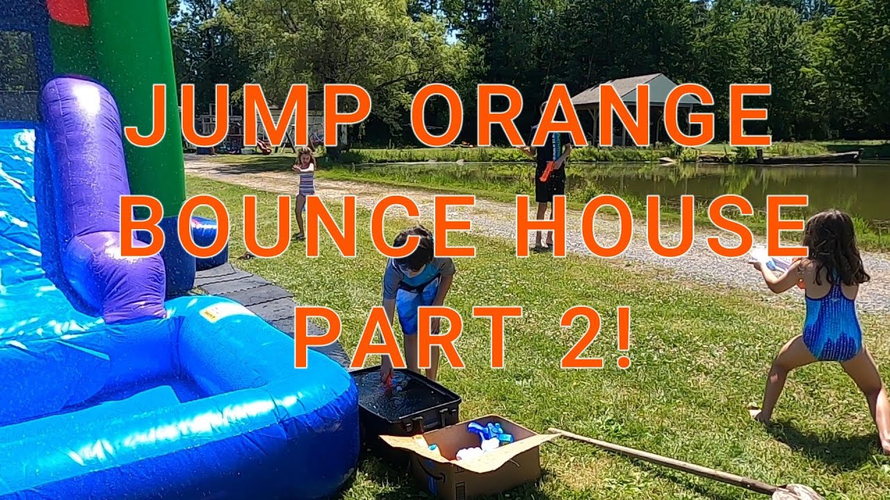 JUMP ORANGE BOUNCE HOUSE PART 2! - YouTube
