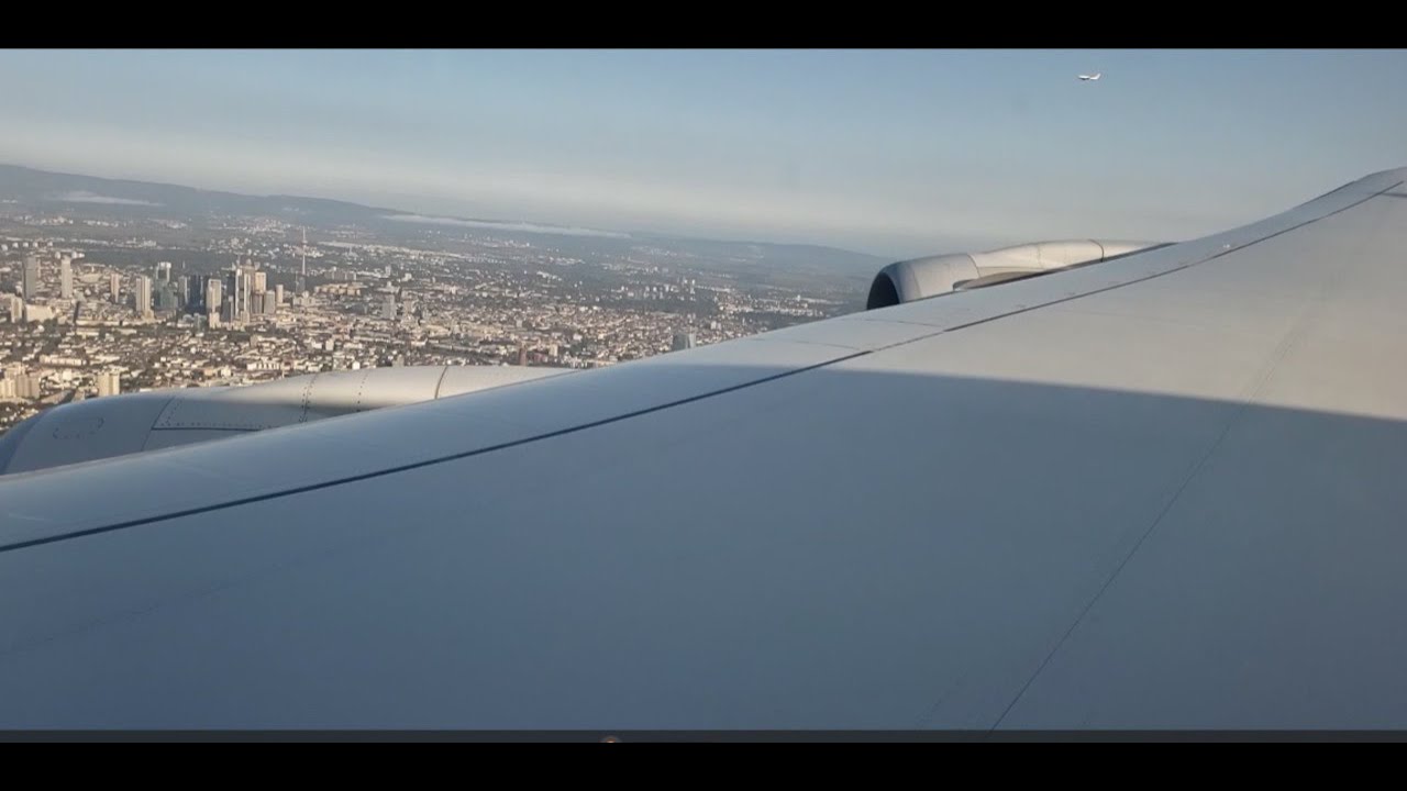 Lufthansa Flight LH755 From Bengaluru: Smooth Landing At Frankfurt ...