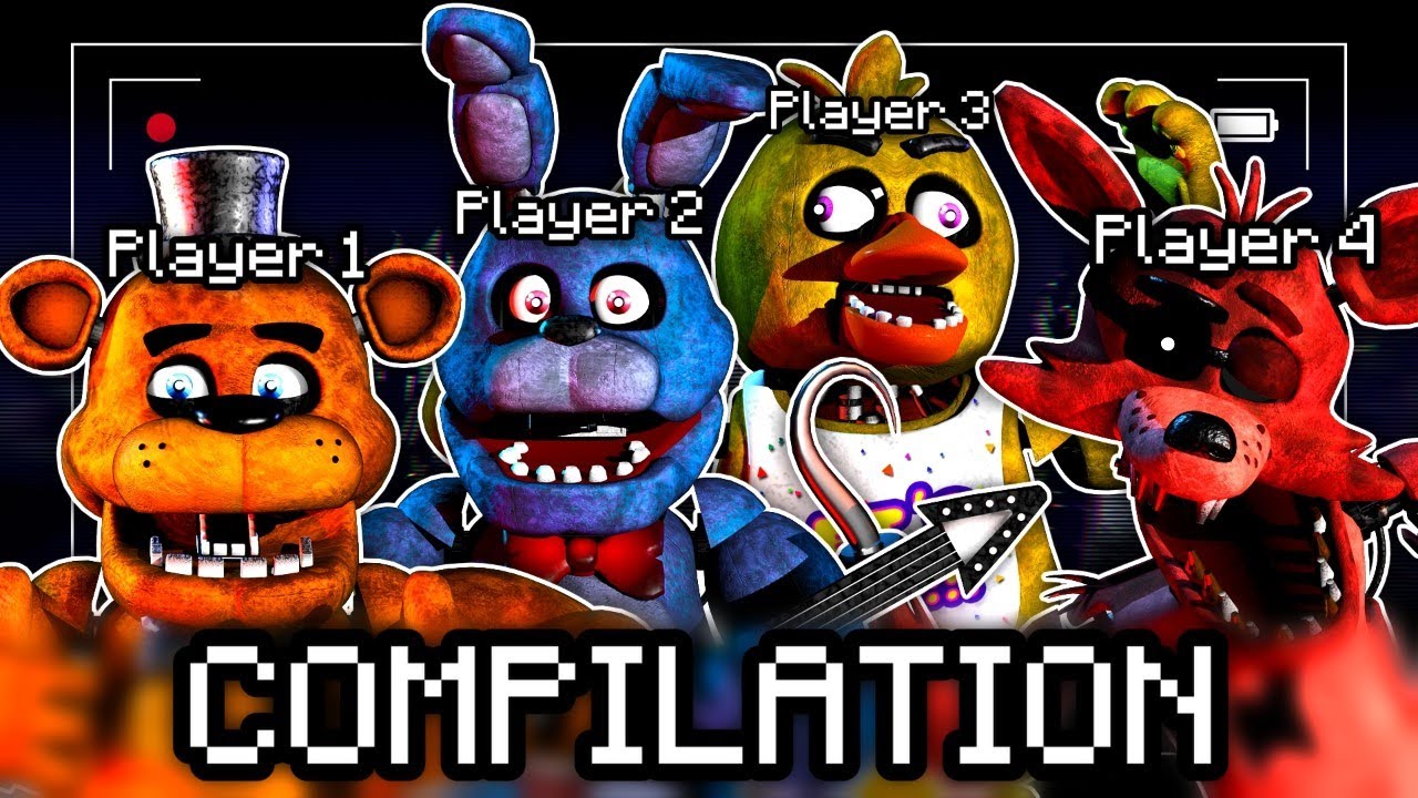 Five Nights at Freddy's Multiplayer COMPILATION - YouTube