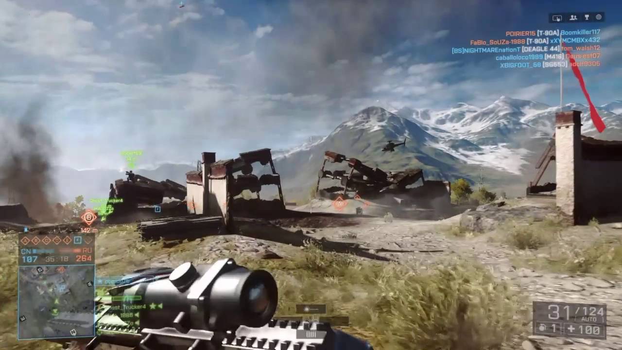 BF4 - Squad and betrayal - YouTube
