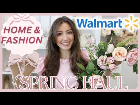 Walmart Spring Home & Fashion Haul! Looks High End!