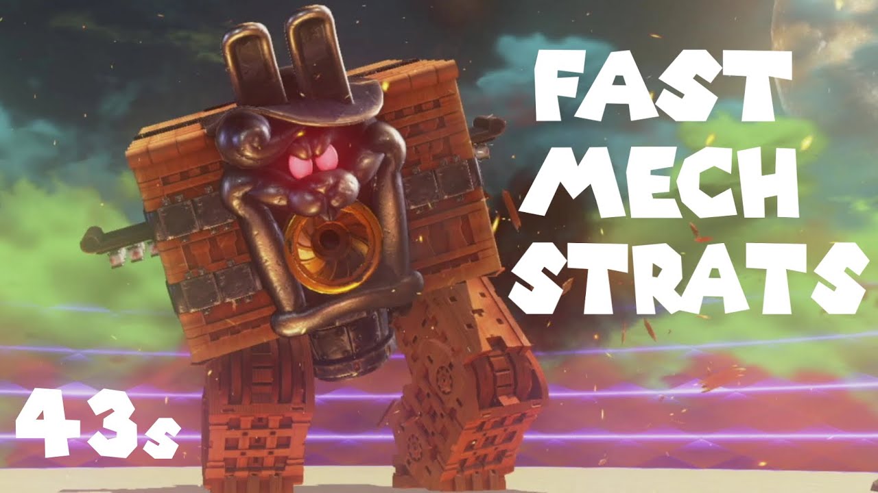 Super Mario Odyssey | Fast Mecha Broodal Strat - YouTube